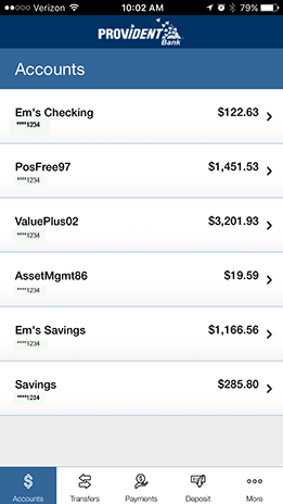 Bank Riverside, CA - Mobile Banking | Provident Bank